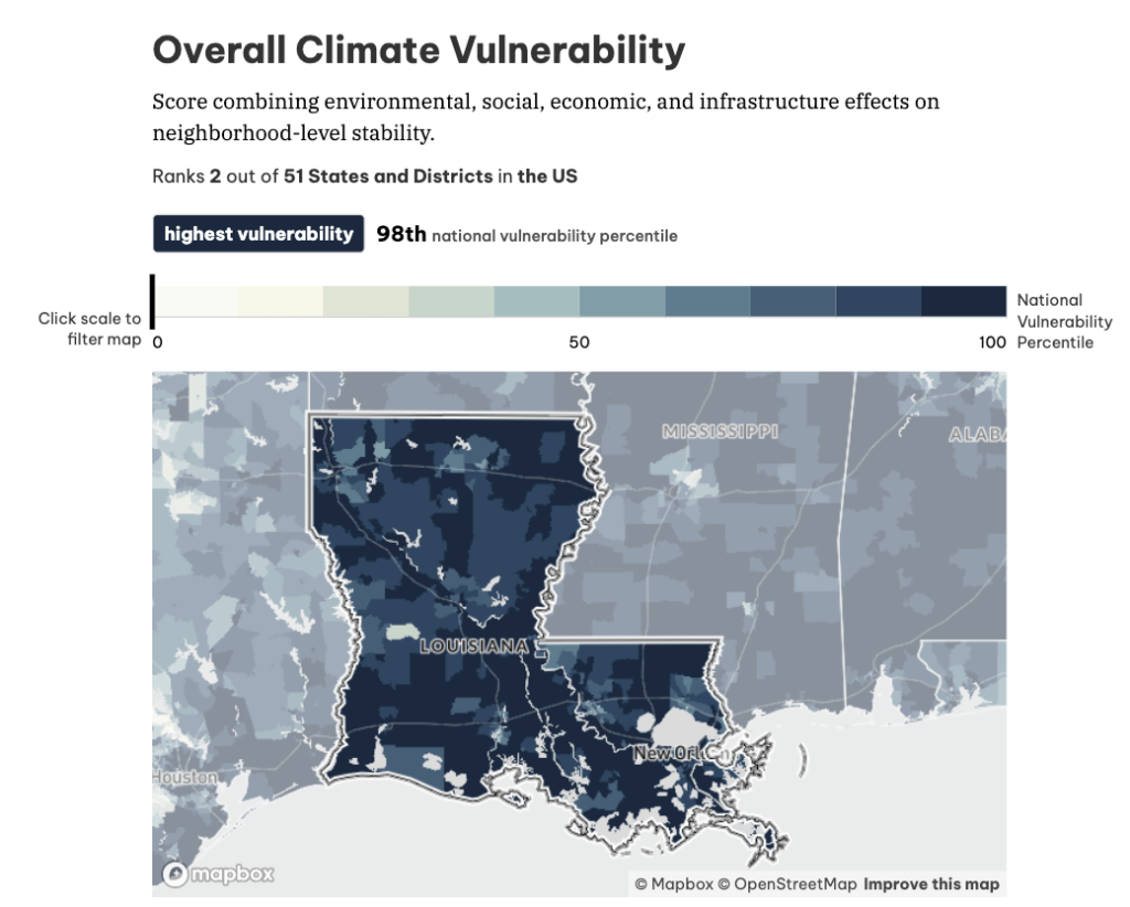 Tutorial Step 3 - The U.S. Climate Vulnerability Index